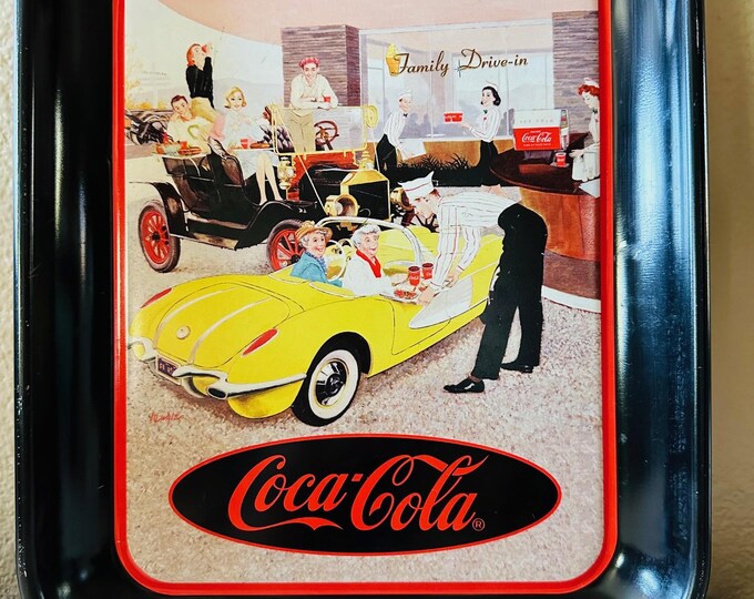 Coca-cola Family Drive-in Tray Made in 1995 in USA - Etsy
