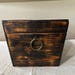 Rustic Wooden Storage Box - Etsy
