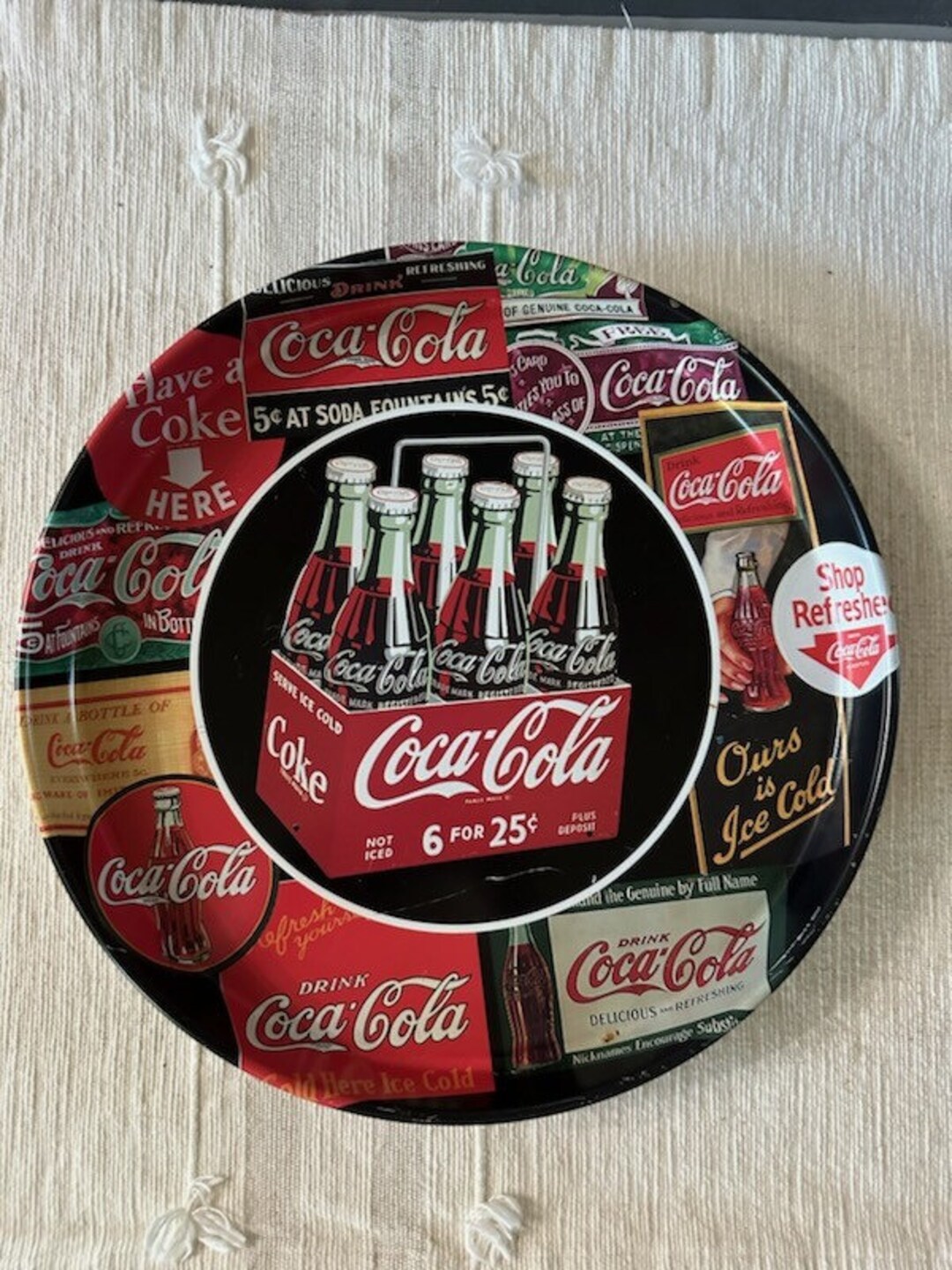 Coca Cola 1950s 6 Pack Carton Tray Issued 1998 Made in USA - Etsy