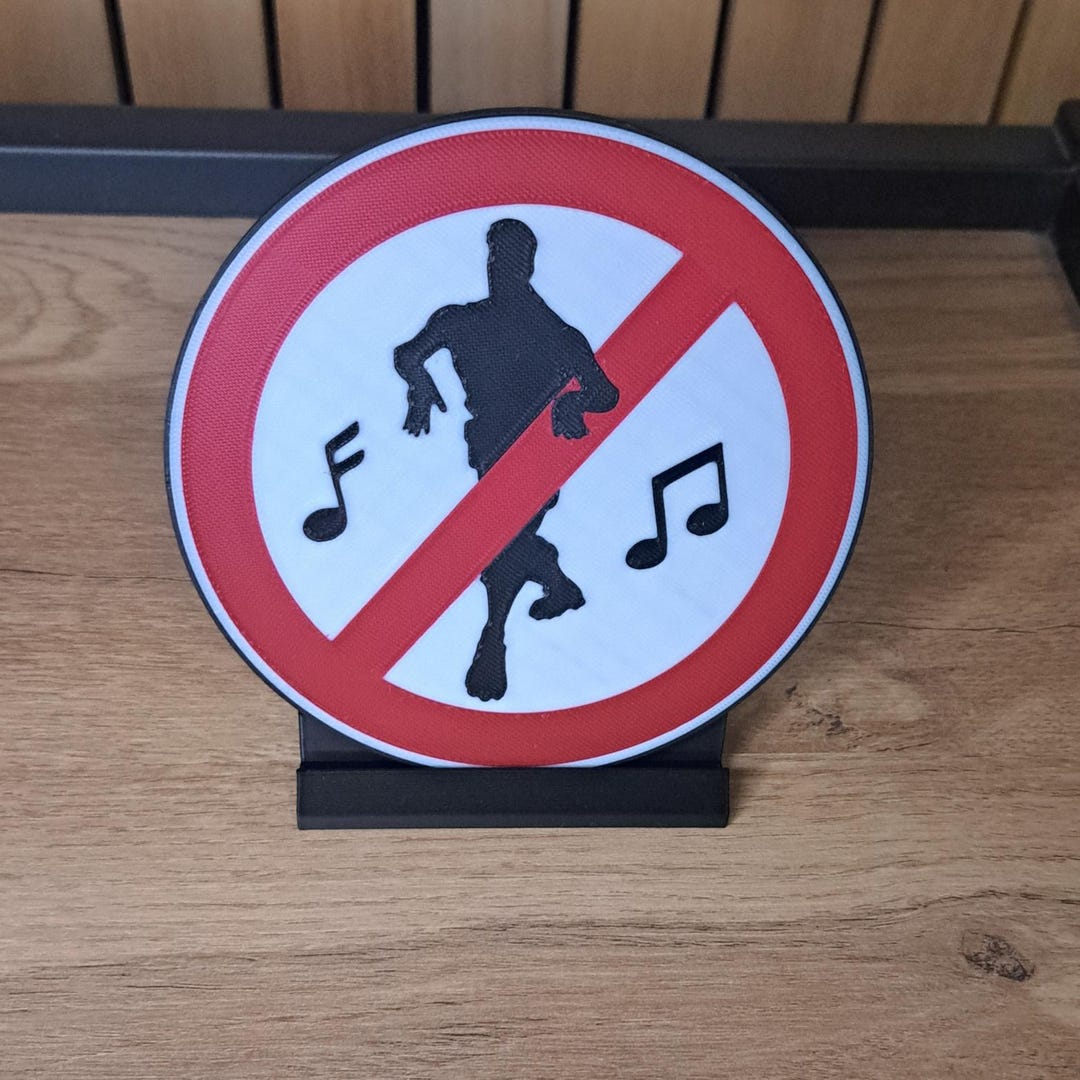 Battle Royale No Dance Sign Limited Edition - Etsy