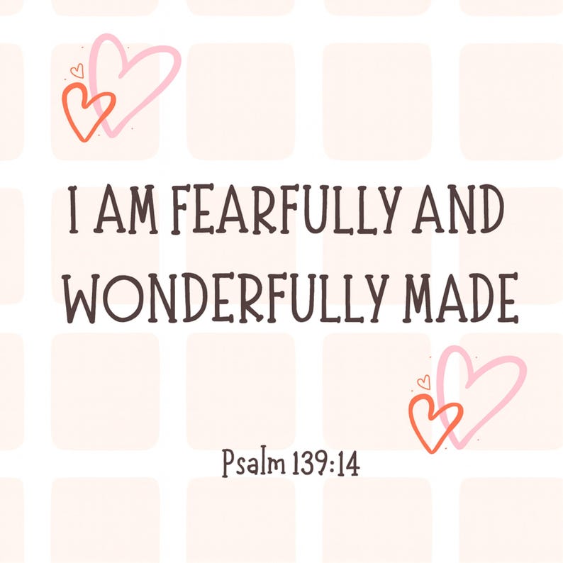 Christian Affirmation Cards Printable, Bible Verse Cards, Faith-based ...