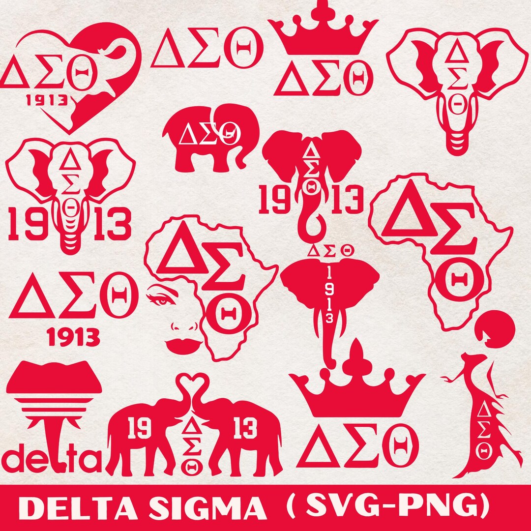 Delta Sigma Theta Svg- Png Bundle,delta Sigma Theta Sign,delta Sigma ...