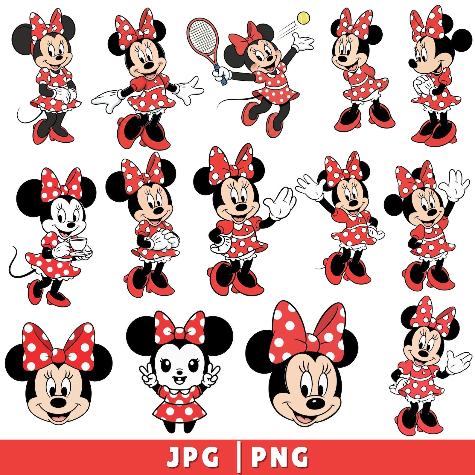 Red Mouse PNG | Cute Red Mouse Clipart | Polka Dot Mouse PNG | Birthday ...