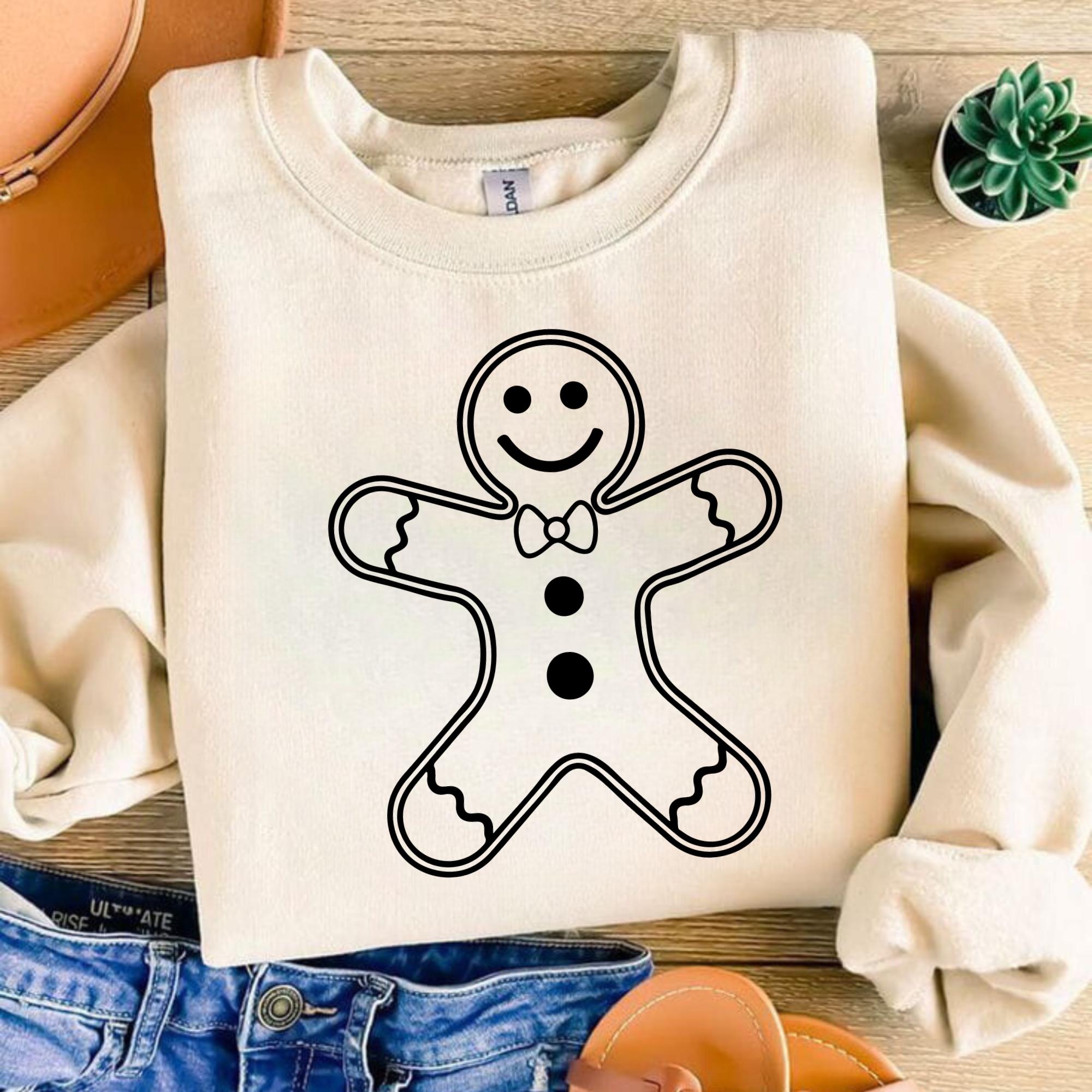 Gingerbread Man Svg, Christmas Svg, Gingerbread Png, Christmas Cookie ...