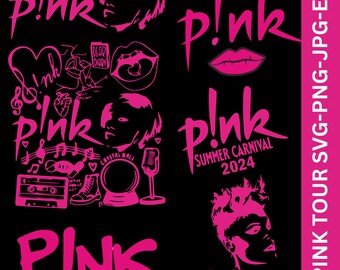 Pnk Summer Carnival 2024 SVG /png,pnk Summer Carnival Tour 2024,pink ...