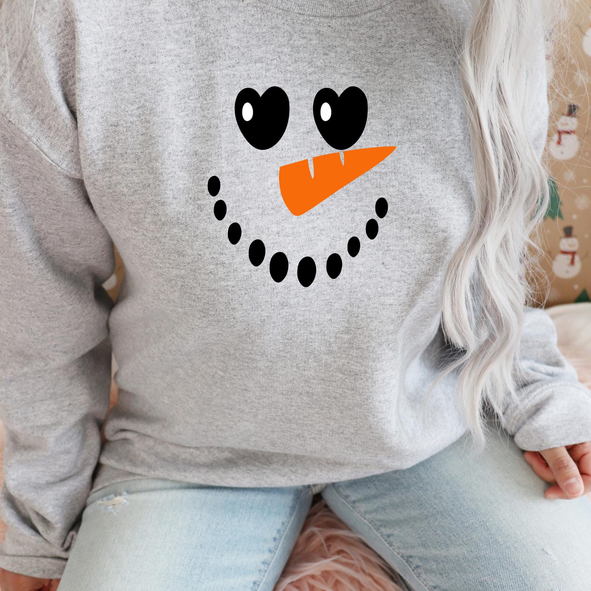 Cute Snowman Face Svg,christmas Svg,snowmen Face Png, Christmas Snowman ...