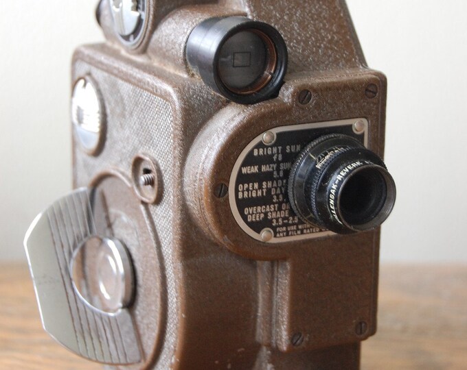 Vintage Revere Double 8 Model 88 Film Movie Camera - Etsy