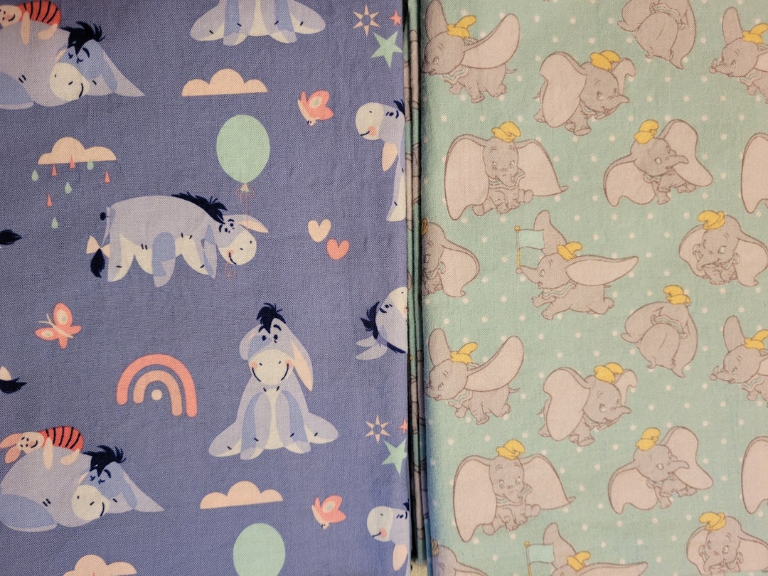 Disney Eeyore & Dumbo (2 Patterns) Dog Bandana - Etsy