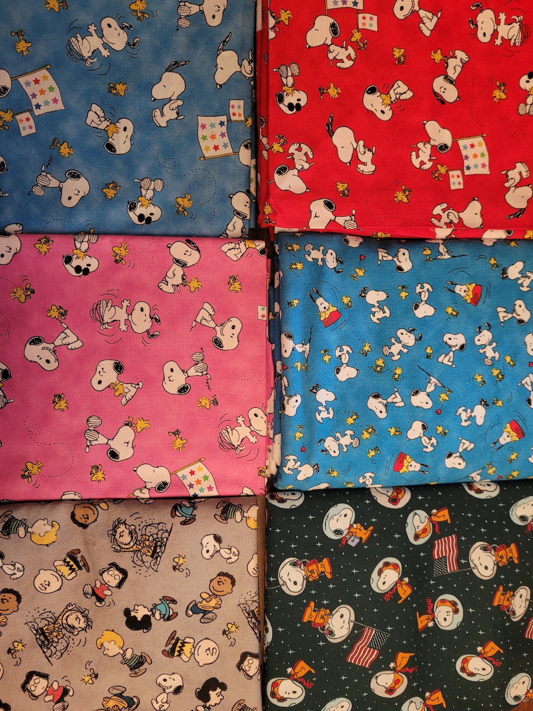 Snoopy (6 Patterns) Dog Bandana - Etsy