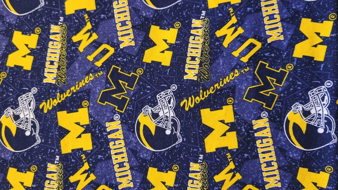University of Michigan Wolverines Dog Bandana - Etsy