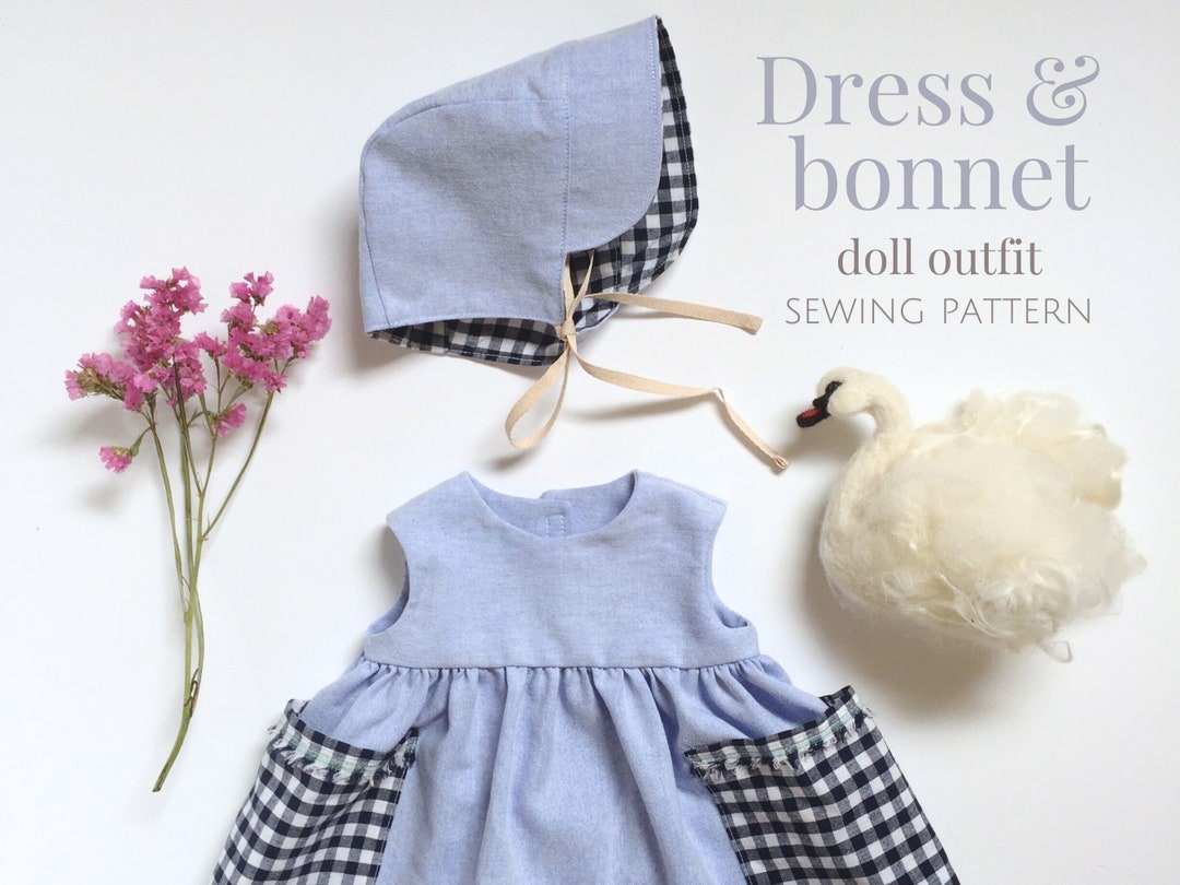 Doll Clothing Sewing Pattern, DIY Doll Clothes, PDF Tutorial for Sewing ...