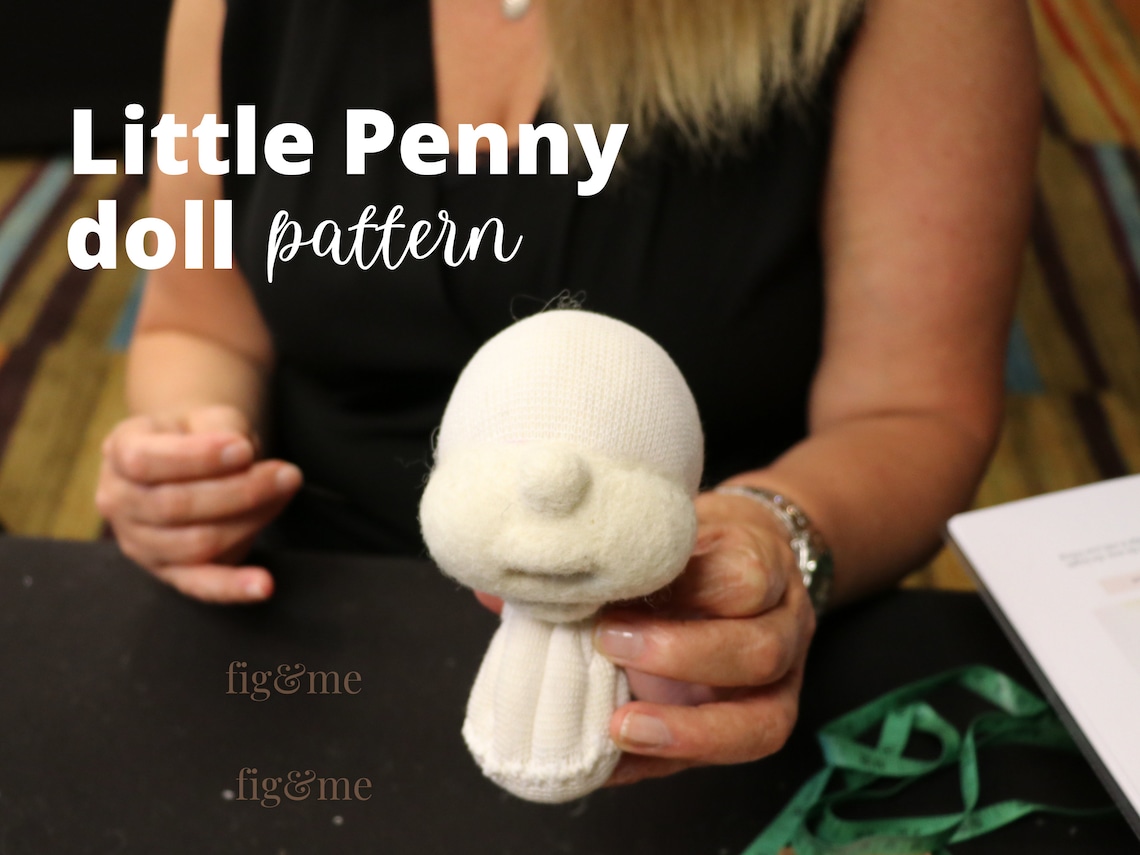 Waldorf Doll Pattern Little Penny Doll Making Tutorial - Etsy