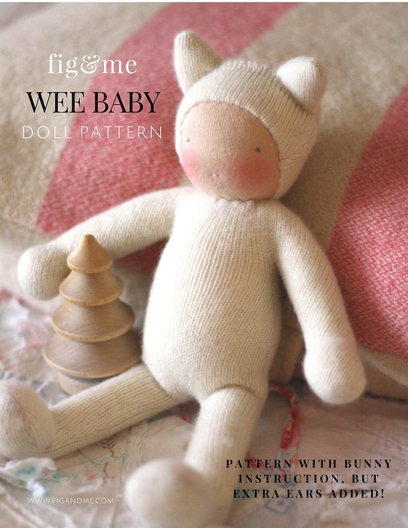 PDF Wee Baby Doll Pattern by Fig and Me. - Etsy Canada