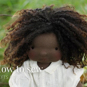 Doll Hair Tutorial | Waldorf Dollmaking Tutorial | How to Weft Doll ...