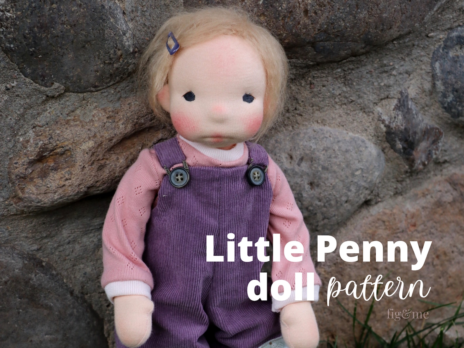 Waldorf Doll Pattern | Little Penny Doll Making Tutorial | Natural ...