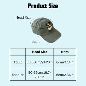 Custom Dad Hat With Daughter Outline, Personalized Portrait Embroidered ...