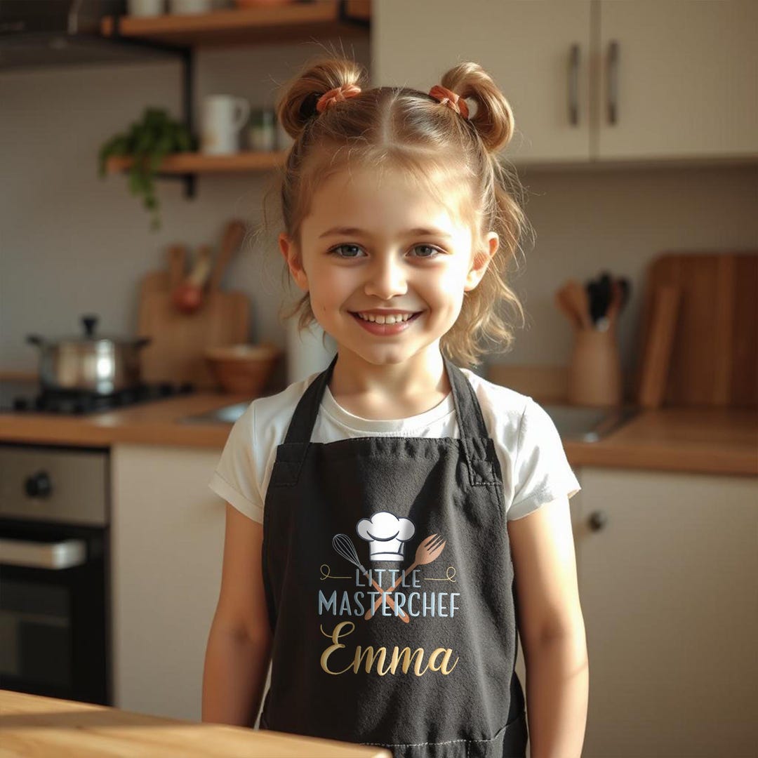 Personalized Kids Apron, Little Chef Customized Apron, Little Chef ...