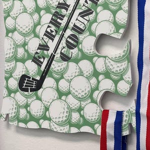 Custom Medal Hanger, Adorable PVC Medal Holder, Golf Medal Hanger ...