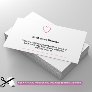 40 Date Night Printable Cards for Couples - Etsy