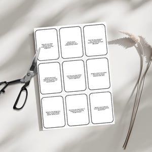 Deep Conversation Game for Couples, Couple Question Cards, Printable ...