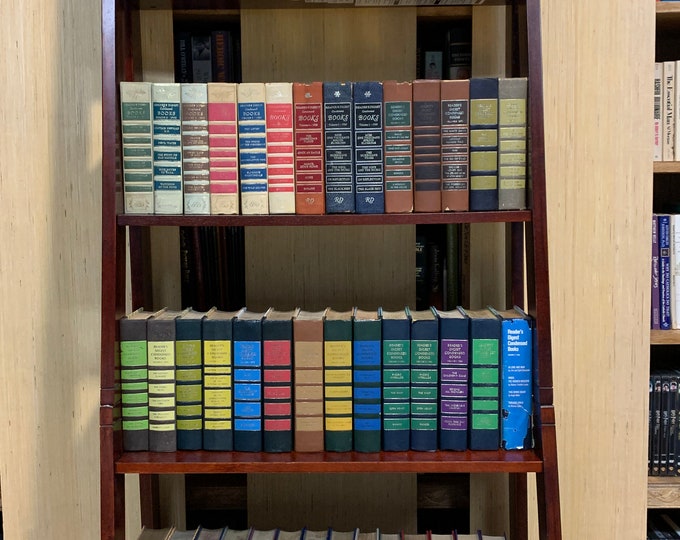 Six Readers Digest Condensed Books - Color Spines - Solid Covers - Book ...