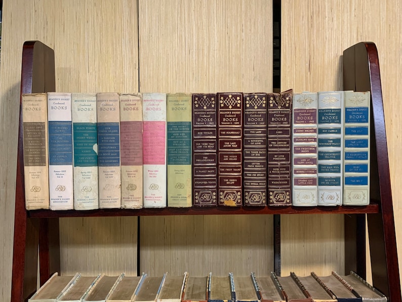 Readers Digest Condensed Books 1967-2014 - Etsy