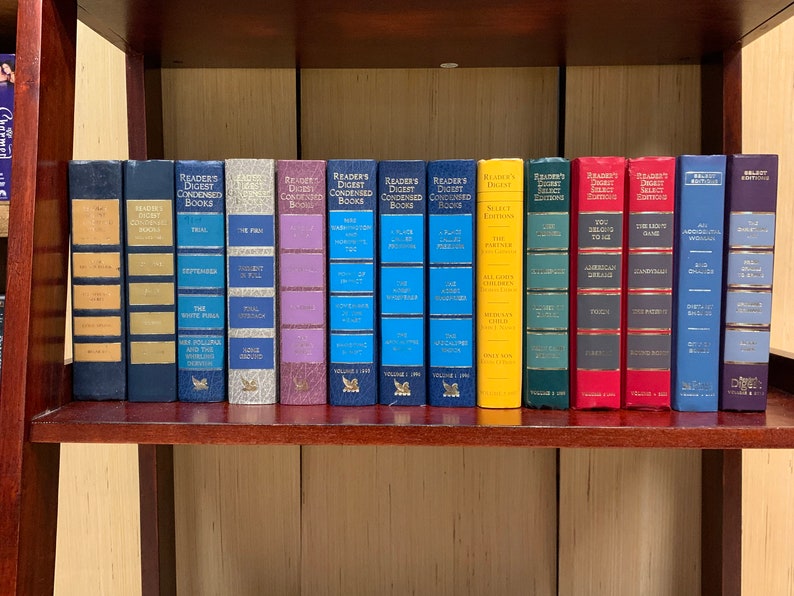 Readers Digest Condensed Books 1969-2014 - Etsy