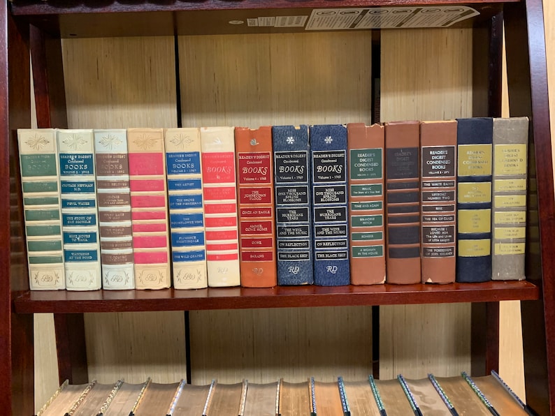 Readers Digest Condensed Books 1969-2014 - Etsy