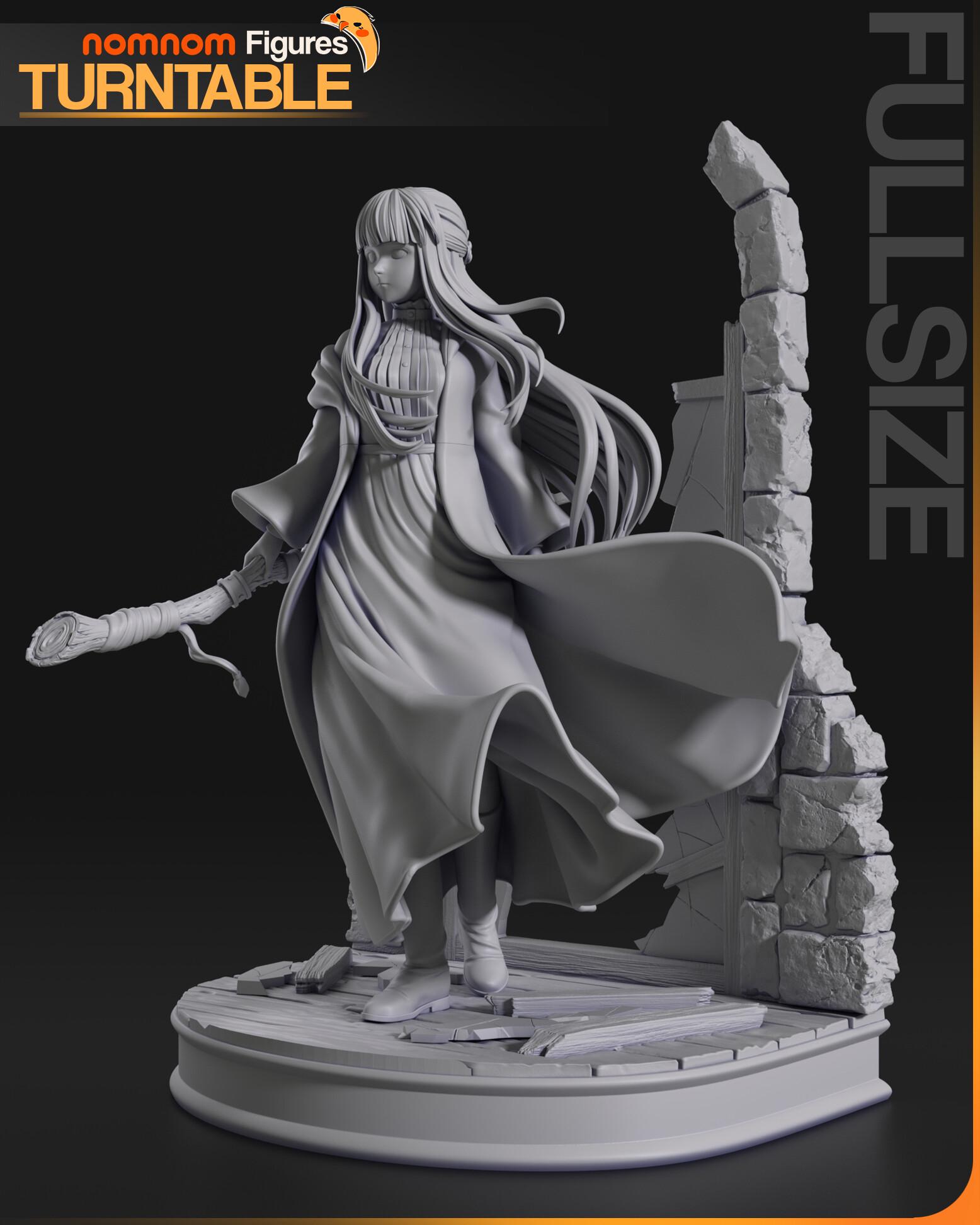 Frieren 3D Printer Model - High Quality STL File | Anime Collectible ...