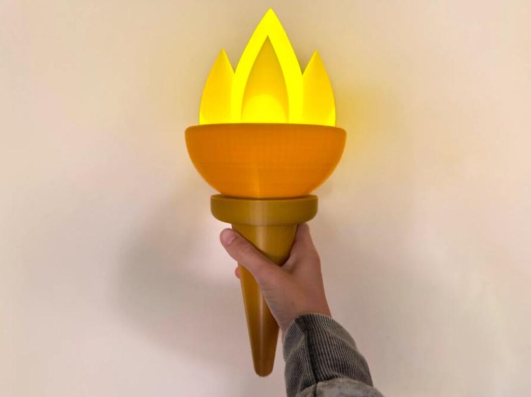 2024 Olympic Torch 3D Printable STL File - Etsy
