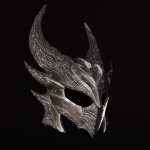 Dark Fantasy Evil Helmet STL File – Sauron Inspired 3D Printable Armor ...