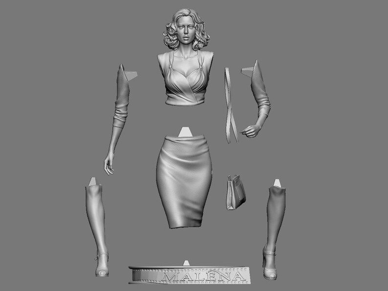 Stepanov Sculpts 'malena' STL File - Detailed 3D Printable Model | High ...