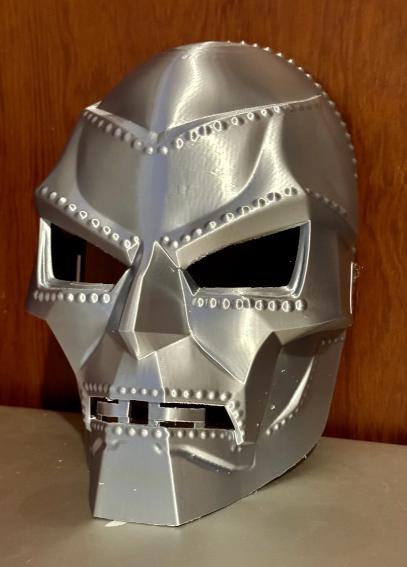 Dr. Doom Mask 3D STL File – Marvel Doctor Doom Helmet for 3D Printing ...