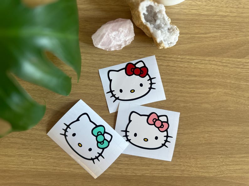 Mini Hello Kitty Decal - Etsy