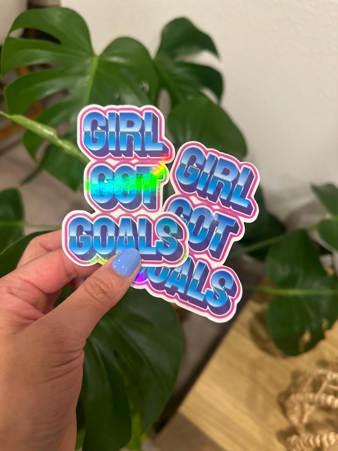 GIRL GOT GOALS Sticker - Etsy