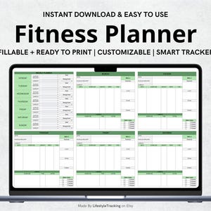 Fitness Tracker, Fitness Planner, Workout Tracker, Weight Loss Tracker ...