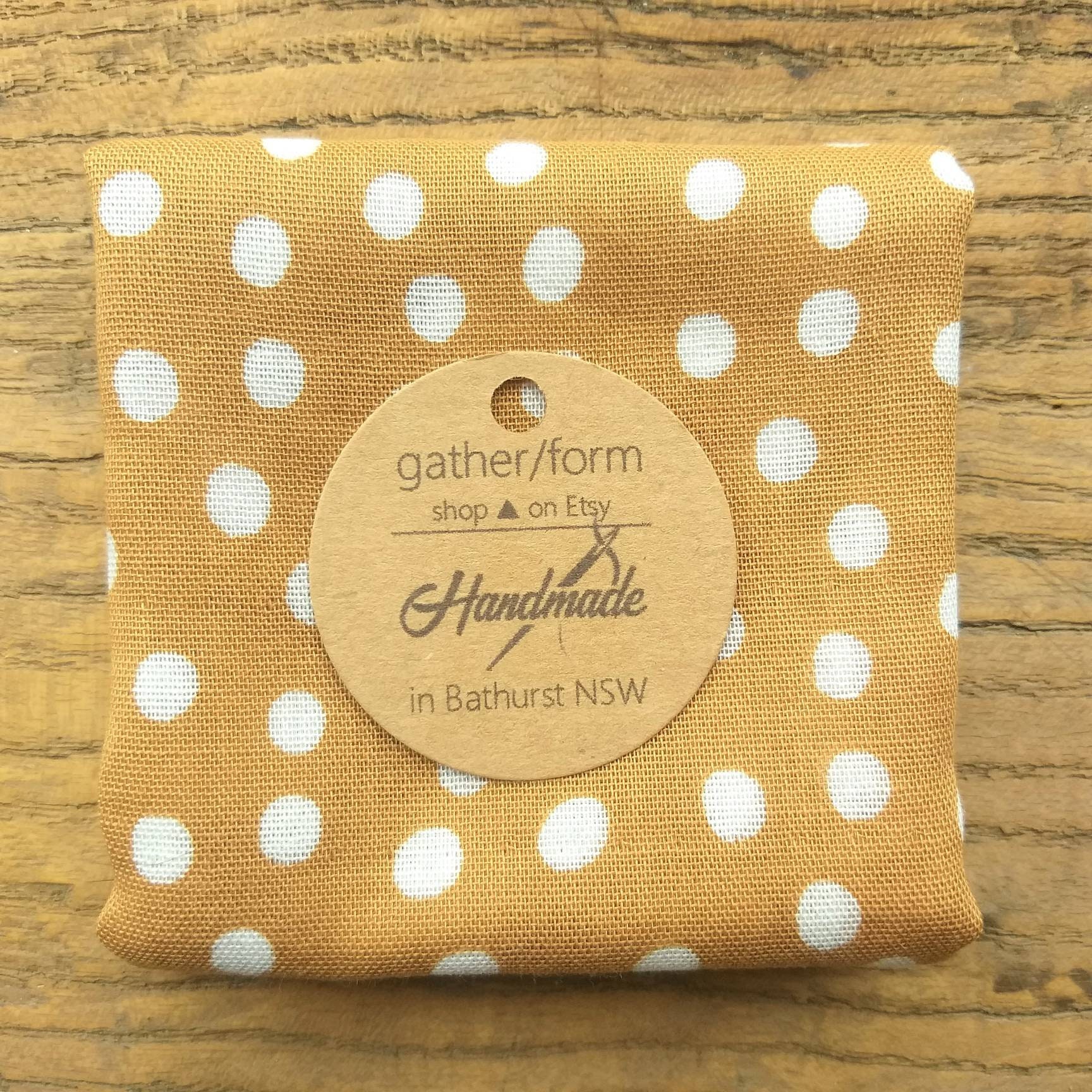Spotty Double Gauze Handkerchief 100% Cotton Hanky 3 Colours Australian ...