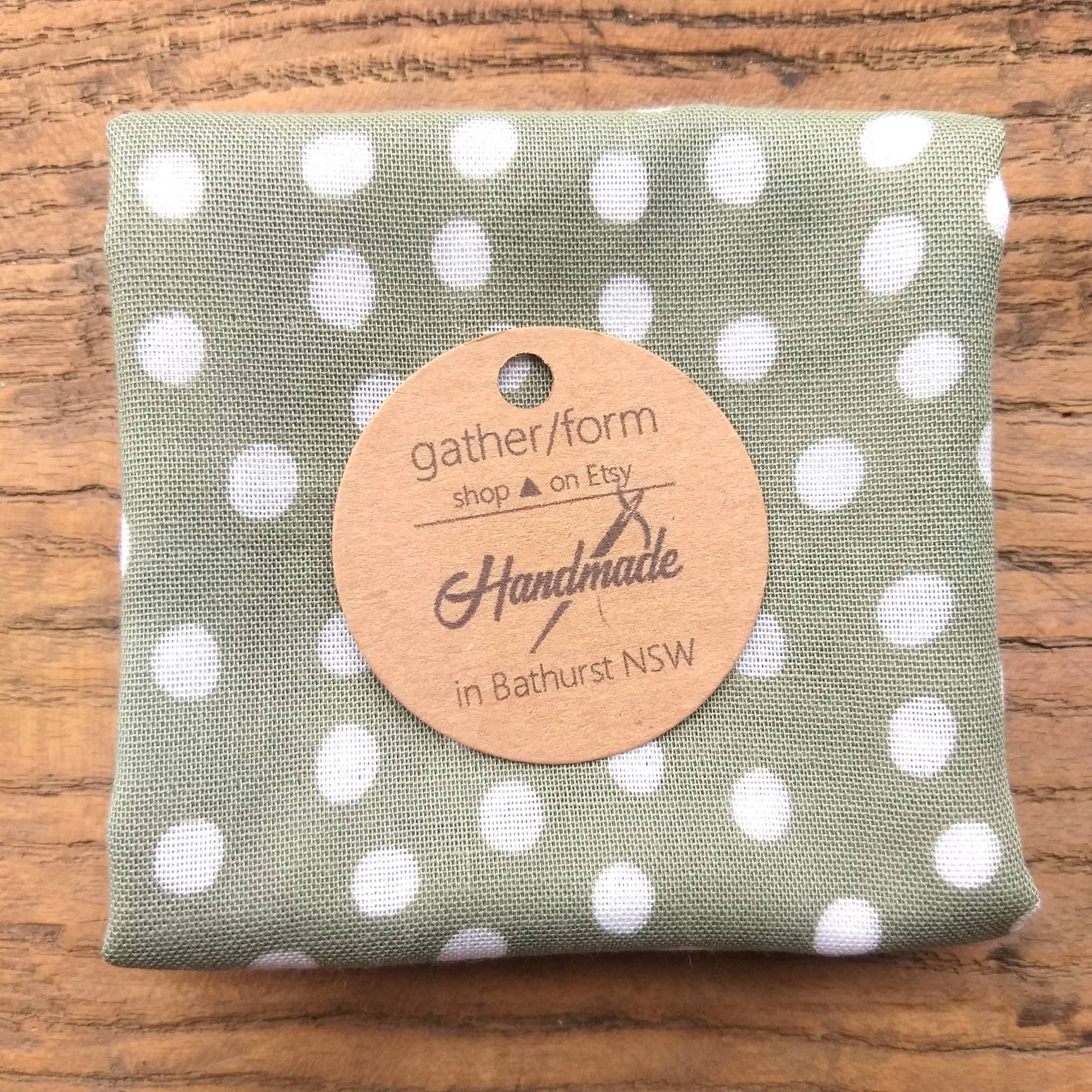 Spotty Double Gauze Handkerchief 100% Cotton Hanky 3 Colours Australian ...