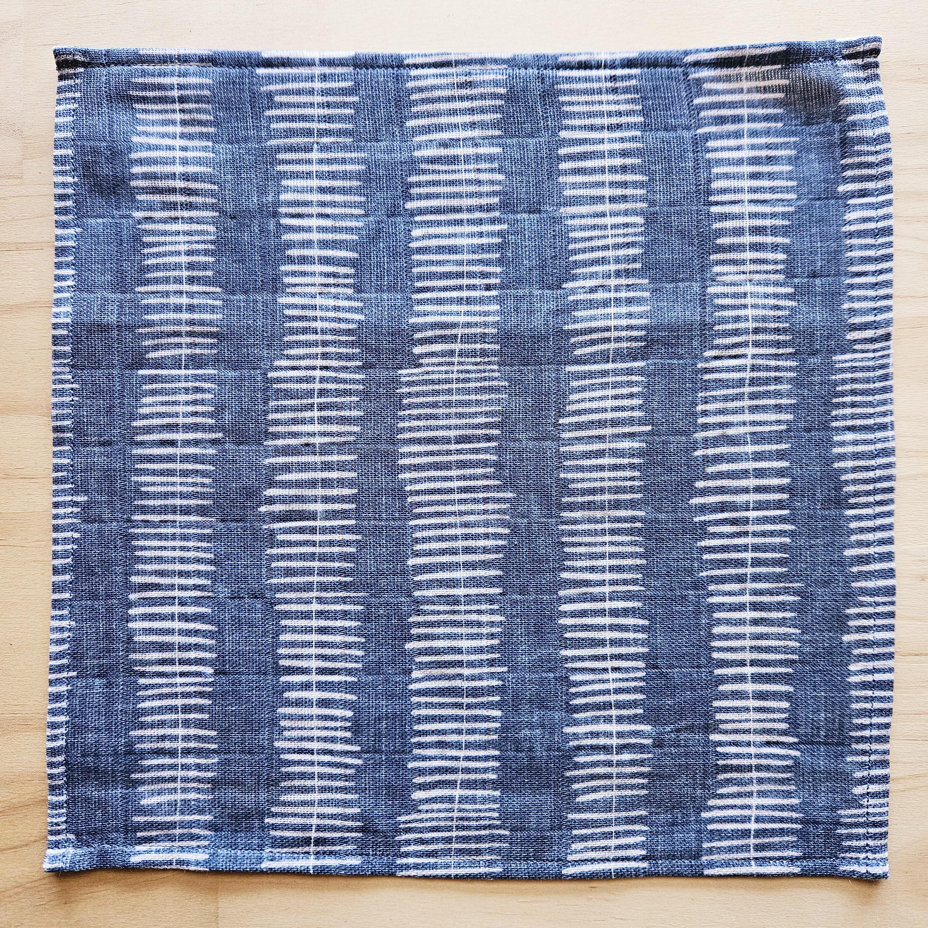 NEW | Organic Gauze Handkerchief | Denim Stripe | Scarlet Soleil ...