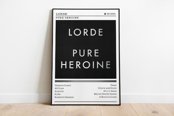 Lorde Pure Heroine Extended Album Cover ISO (@isohlation) Exploring