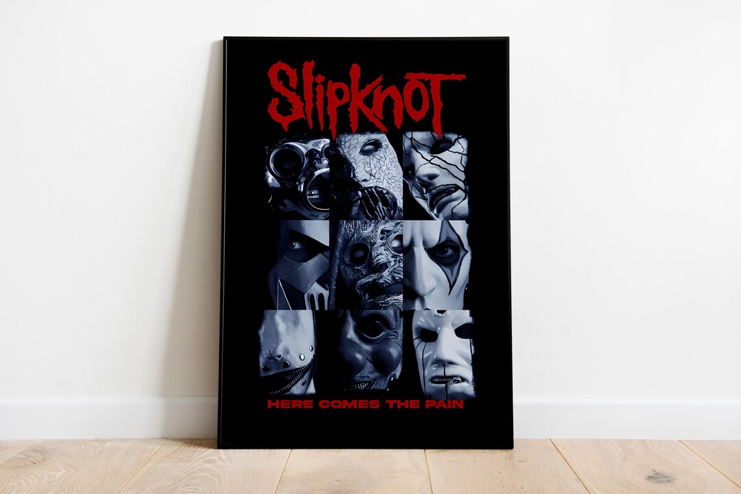 Slipknot Poster Print Artist Poster Music Gift Wall Decor Room Decor - Etsy