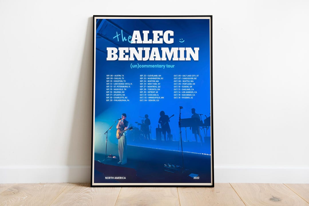 Alec Benjamin Poster Print Artist Poster Music Gift Wall Decor Room ...