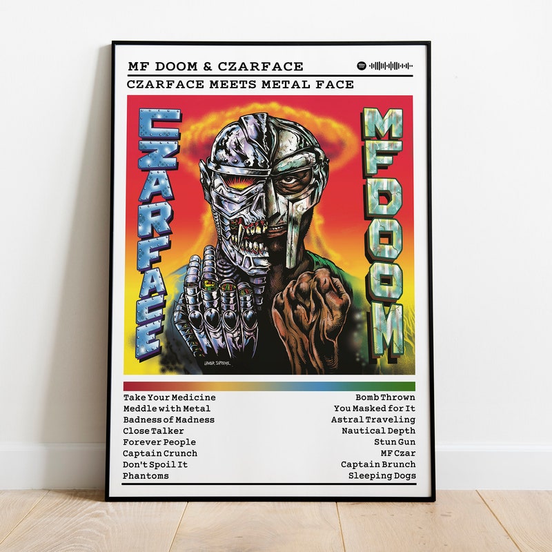 Mf Doom Face Mask - Etsy