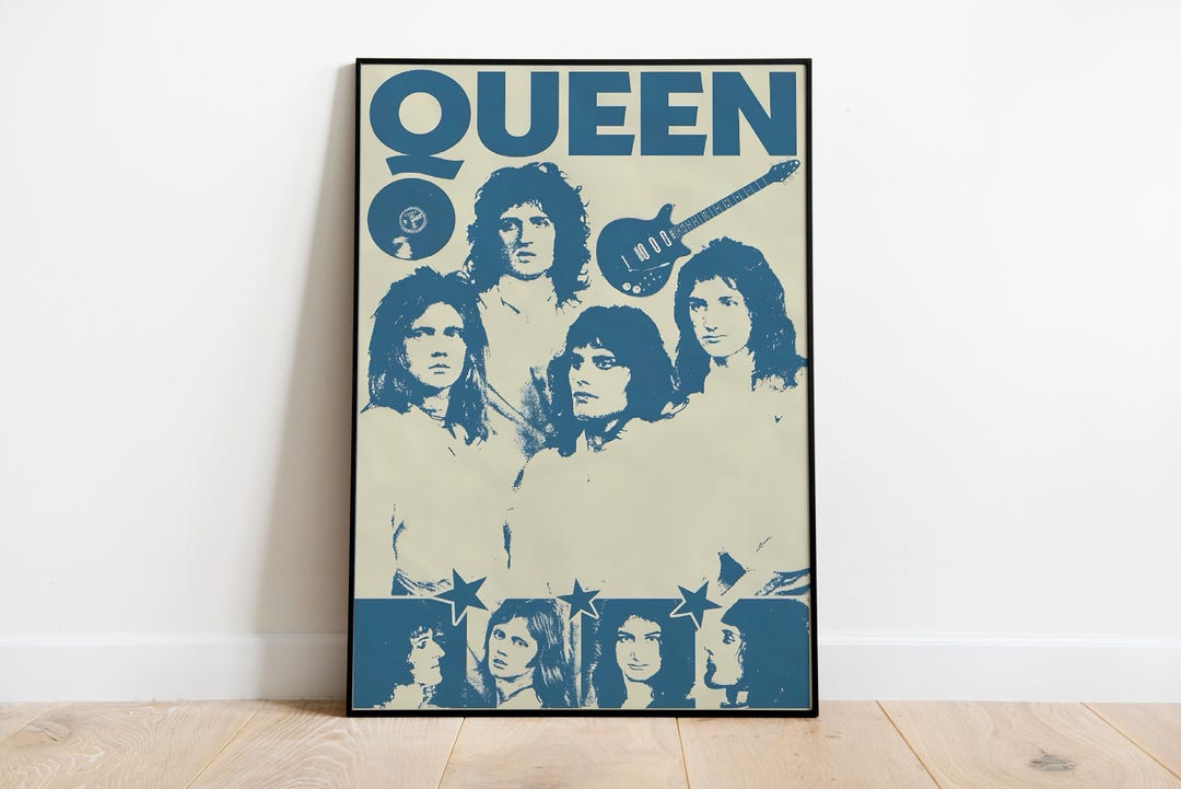 Queen Poster Print Artist Poster Music Gift Wall Decor Room Decor - Etsy