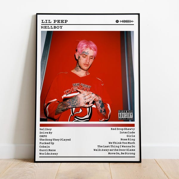 Lil Peep Poster - Etsy