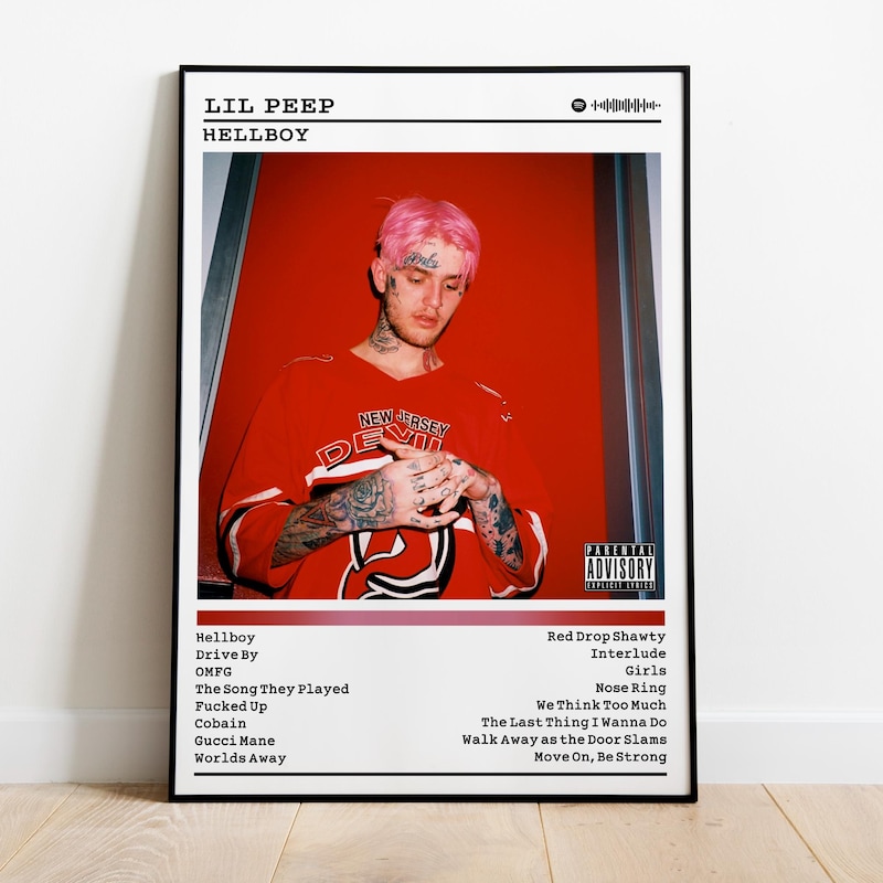 Hellboy Lil Peep - Etsy