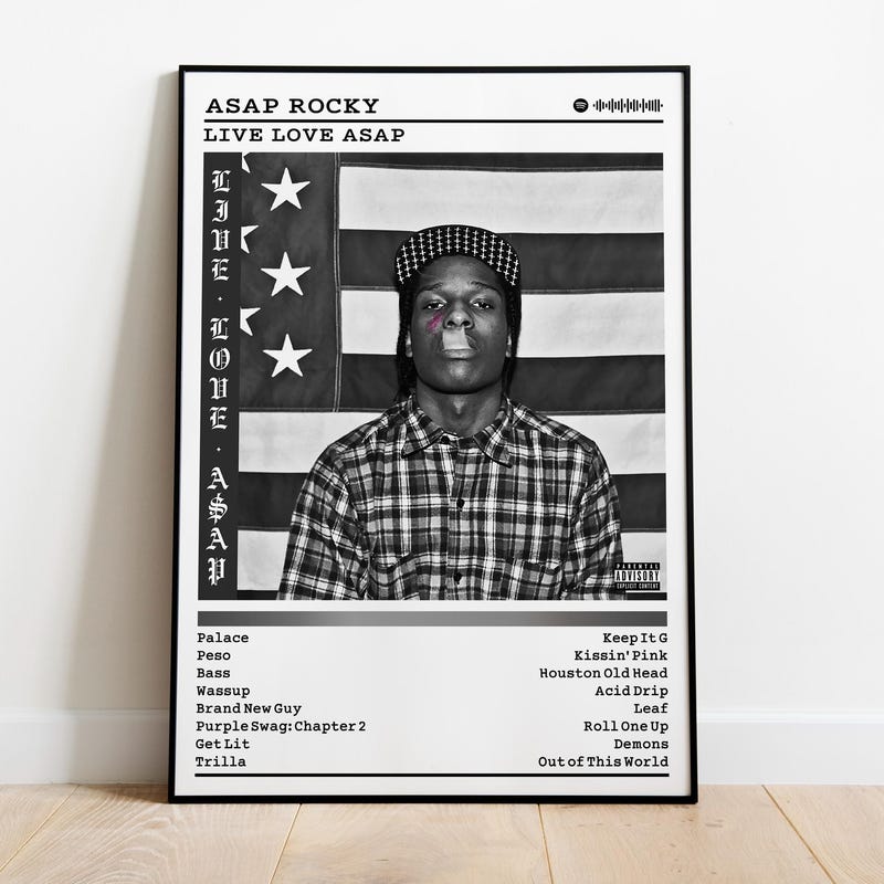 Asap Rocky Poster - Etsy Australia