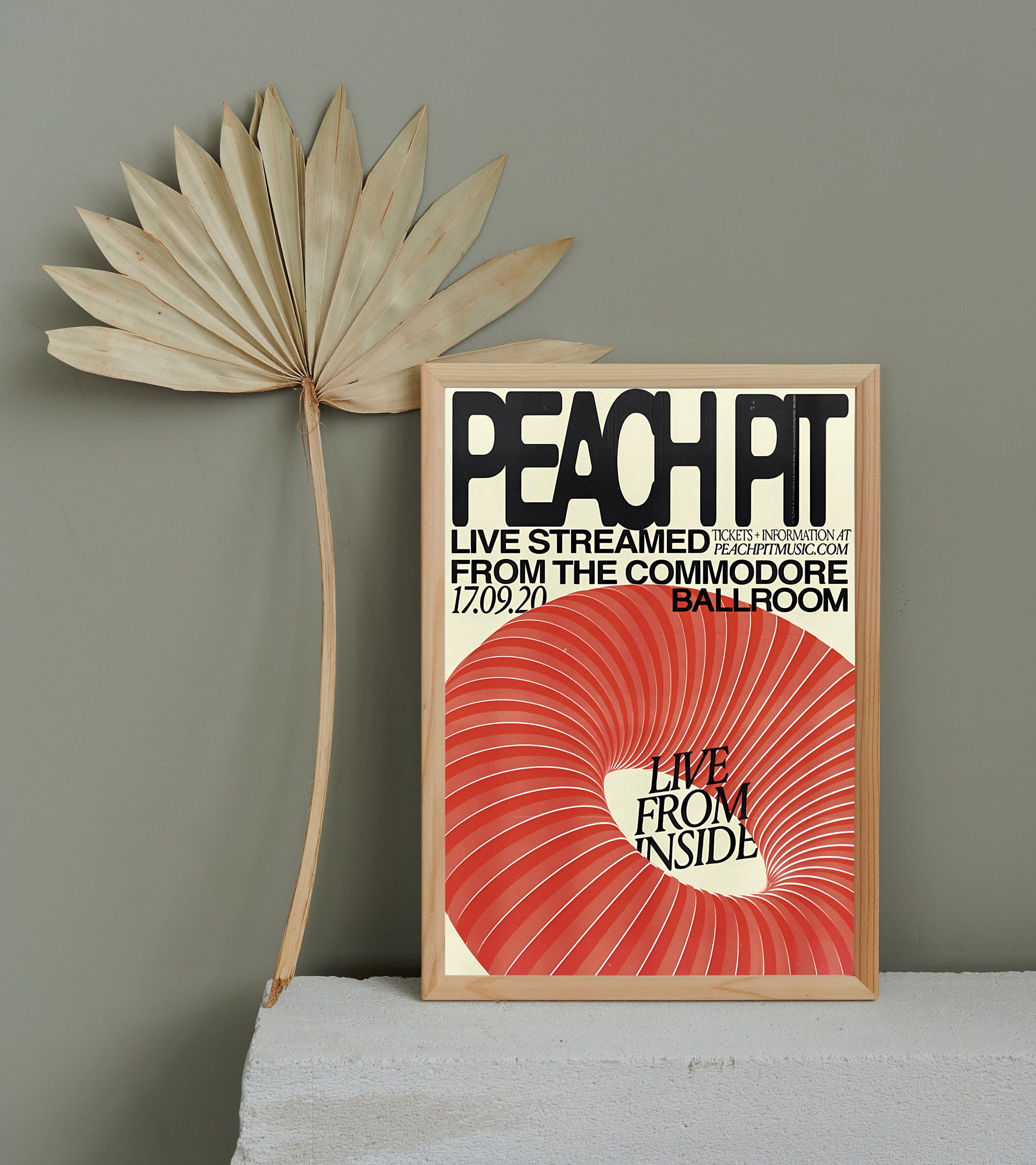 Peach Pit Poster Print Artist Poster Music Gift Wall Decor Room Decor ...
