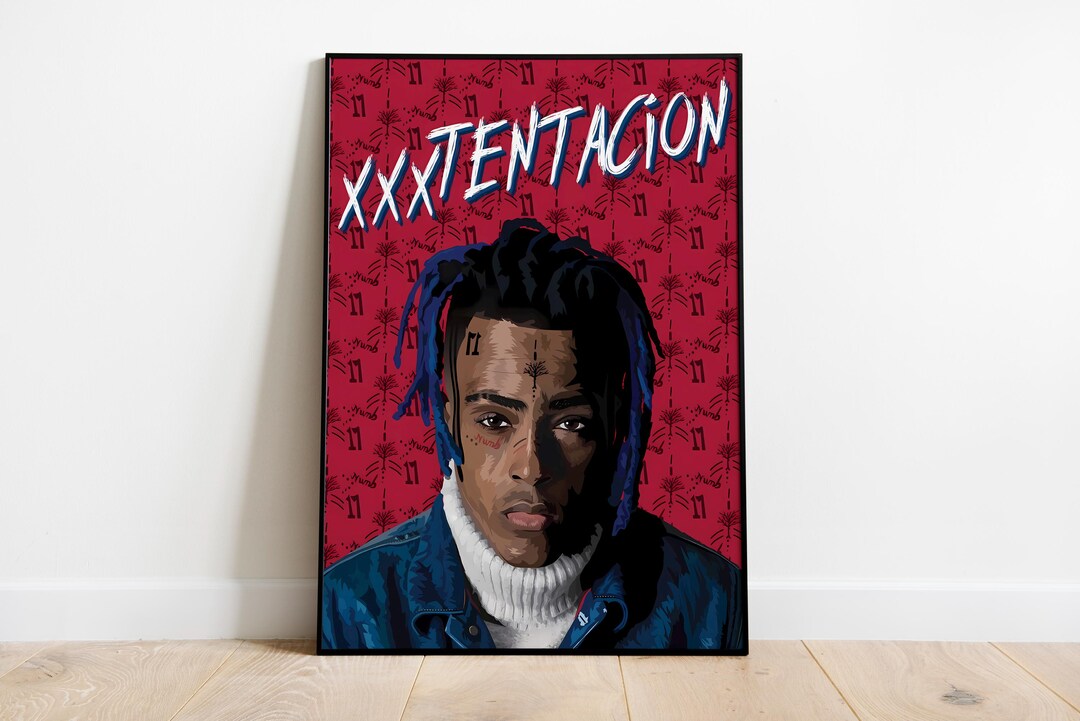 Xxxtentacion Poster Print Artist Poster Music T Wall Decor Room Decor Etsy