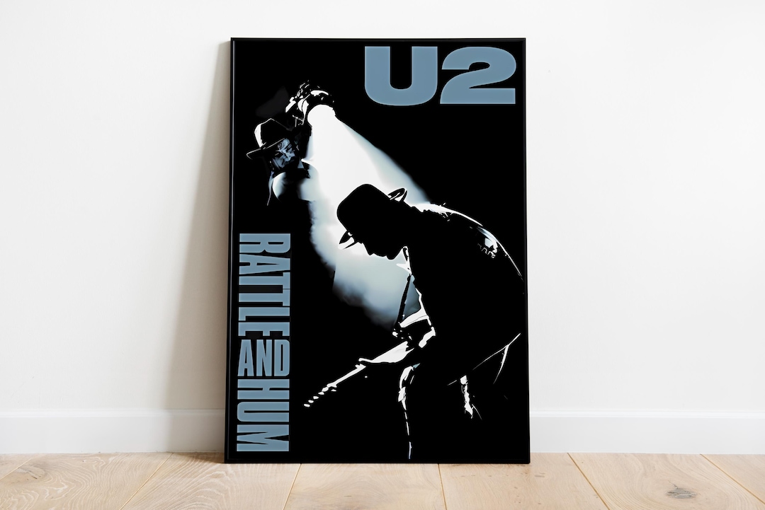U2 Poster Print | Artist Poster | Music Gift | Wall Decor | Room Decor ...